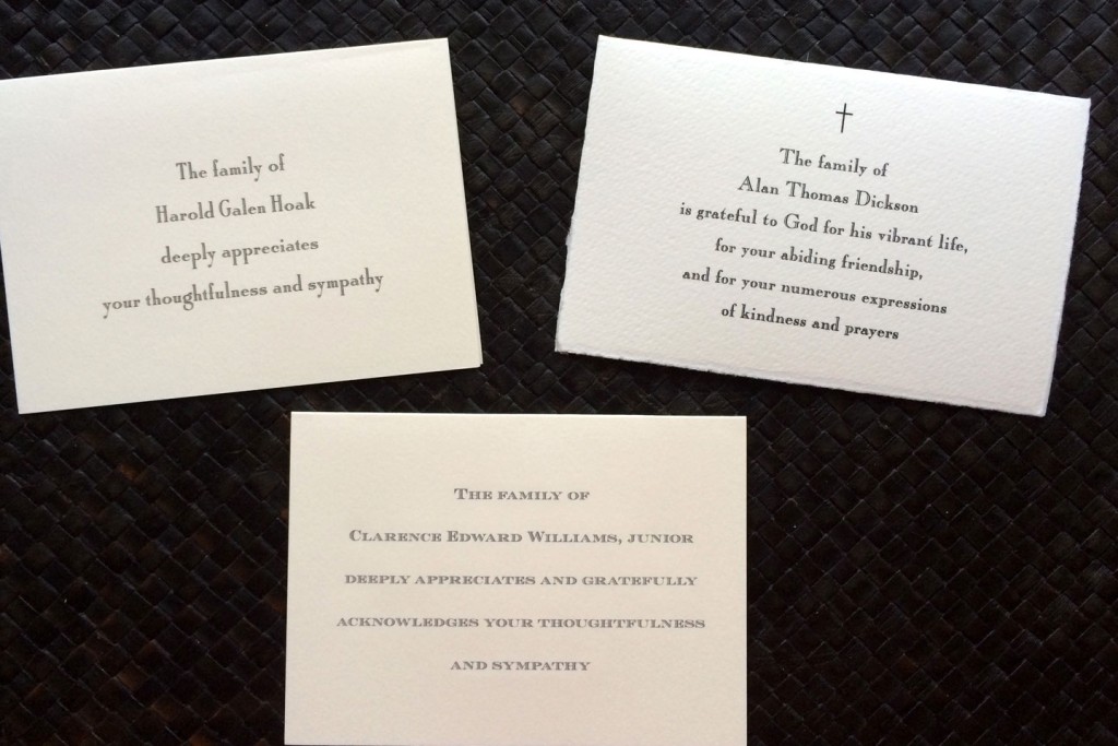 Bereavement – Dulles Designs